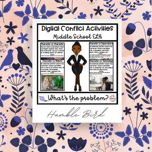 Types of Conflict-Middle School ELA by Humble Bird | TPT