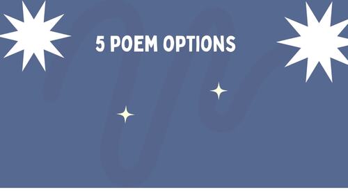 Poetry Analysis Activity & Assessment: End-of-the-World Dystopian Poems