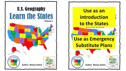 US Geography Learn the States - Abbreviations, Nicknames, Capital ...