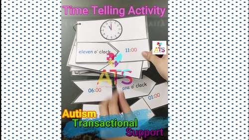 Time Telling - Clock Activity by Urdu Material by Arsha | TPT