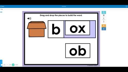 Onset and Rime Boom Cards™ Short Vowel O by Teach then Cheer - Nathalie ...