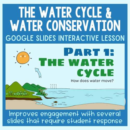 Water Cycle & Conservation Google Slides Presentation by Laney Lee
