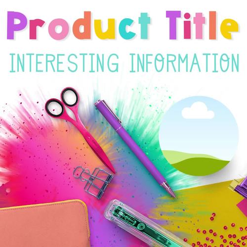 Product Preview Video | Canva Template | Special Days | TpT
