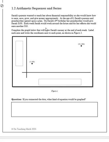 Arithmetic Sequences and Series for IB Math 1.2 - Study Guide & Practice