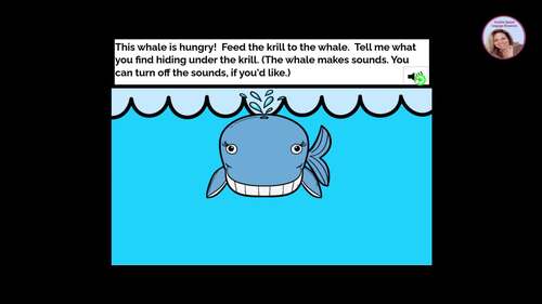 Feed the Whale the Krill – Final /l/ Interactive Speech Activity