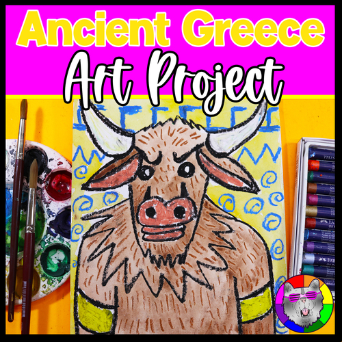 Art History Art Project Ancient Greece Art Project Minotaur Art Lesson ...