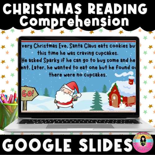 Christmas Reading Comprehension Google Slides™ Digital Resources