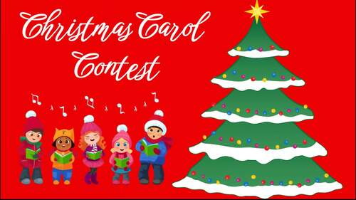 Christmas Carol Contest – Interactive Class Team Game by Ms Garcia Store