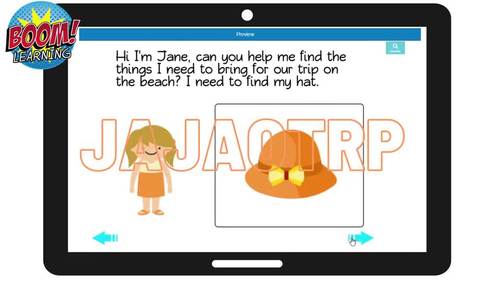 Summer Interactive Story Book - Boom Cards Distance Learning by jajaotrp