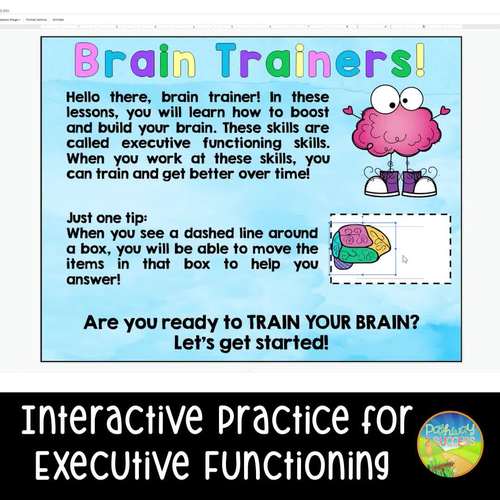 Planning & Thinking Ahead Executive Functioning Skills Activities ...