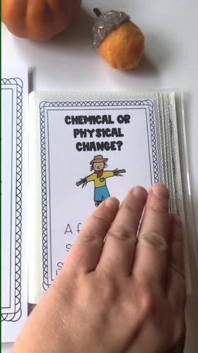 Halloween Physical and Chemical Changes Fall Science Activity - Digital ...