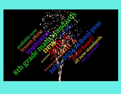 NEW! 8th Grade Math Standards & I Can Statement Posters by Enrich Minds