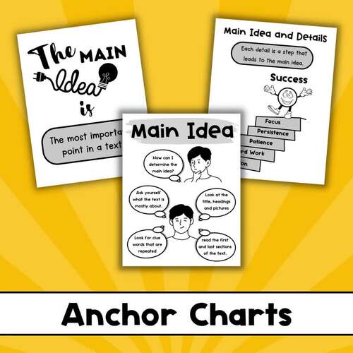 Spring Main Idea and Details | Fiction/Non Fiction Texts with Graphic ...