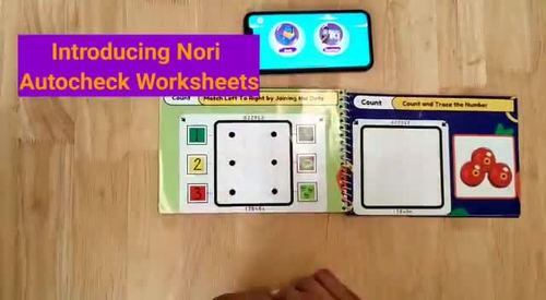 Pre - K - Count 0-9 - Interactive Worksheets - 3-5 year Kids. Level 1,2