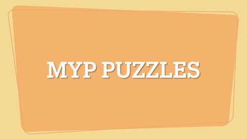 MYP Games & Puzzles Mega Bundle | ATL Skills, Learner Profile, Flashcards