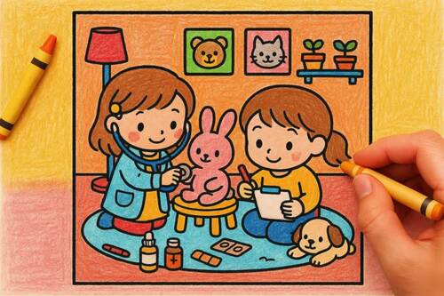 Best Friends Kawaii Coloring Book For Kids by Saa M Talley | TPT