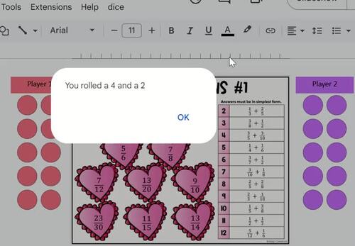Valentine's Day Games - Add and Subtract Fractions with Unlike ...