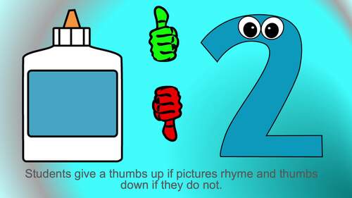 Vowels a, e, i, o, u SmartBoard lesson slides: identify, write, rhyme, play