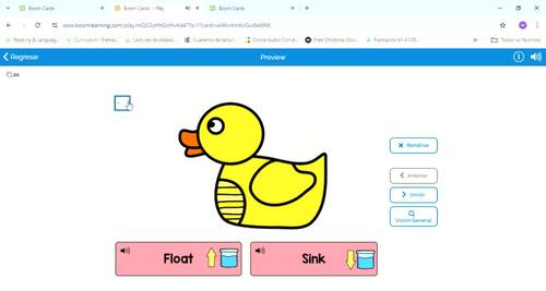 Sink or Float Boom Cards | Science Digital Activity by Ms Herraiz