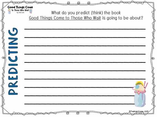 Good Things Come to Those Who Wait | SEL Leadership Lessons, Patience ...