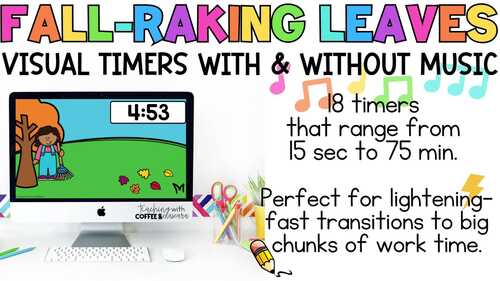 Countdown Timers for Time Management - Raking Leaves in the Fall