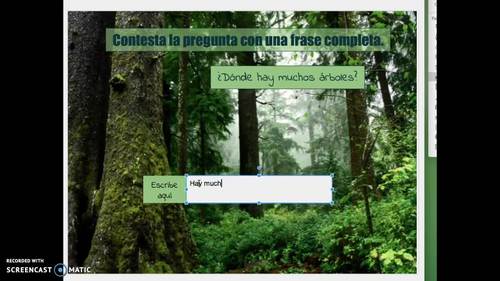 Spanish Community Places Los lugares Google Drive Activity High School
