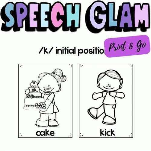 Speech Sounds: /K/ Articulation Flashcards Mega Bundle (Boom Cards ...