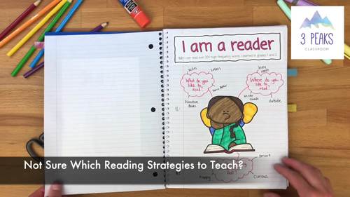 Grade 3 Reading Strategies Notebook - Language Arts - Aligned with NEW ...