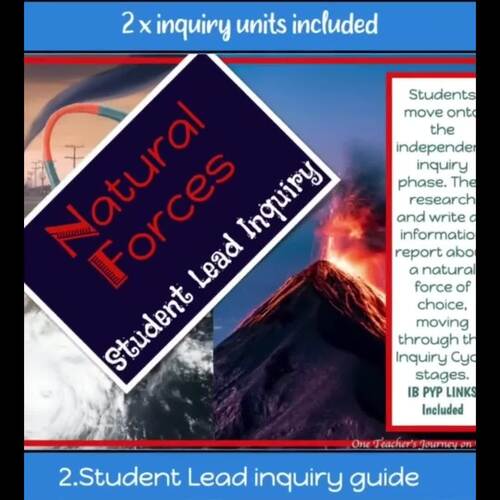 NATURAL DISASTERS Research Project with Information report writing ...