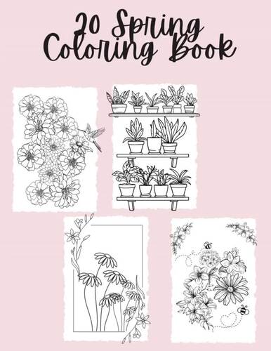 Spring Coloring Book by Little Learners 2 | TPT
