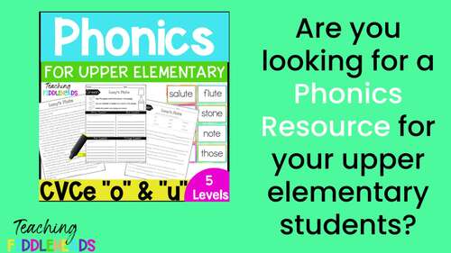 Phonics for Older Students Reading Intervention & Decodable Passages ...