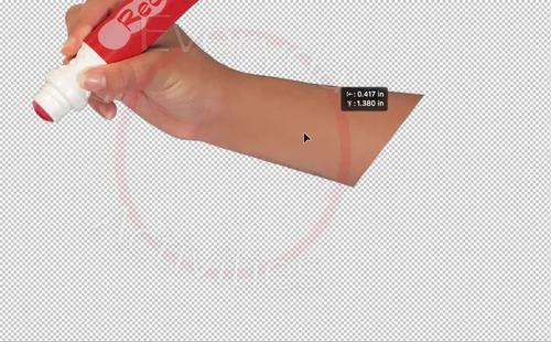 Stock Photo Child's Right Hand Holding Red Bingo Dauber Transparent ...