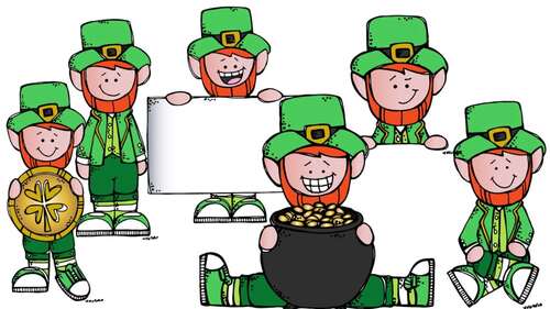 Leprechaun clip art, St. Patrick's Day Mini by Melonheadz Clipart
