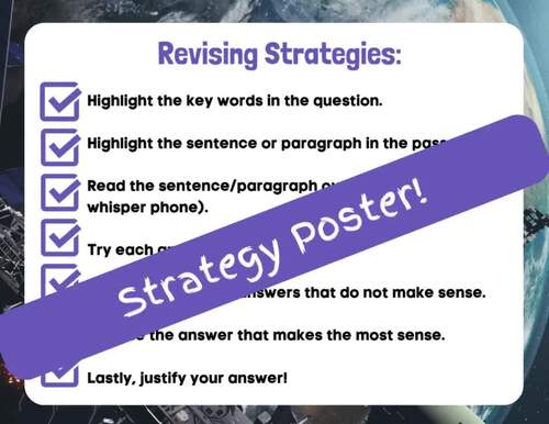 6th grade Revising Warm Up & Station - Science - Space - Set #4- TEKS ...
