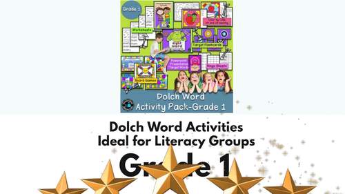 Dolch word Activity Pack-Grade 2 by Oceanview Resources | TpT
