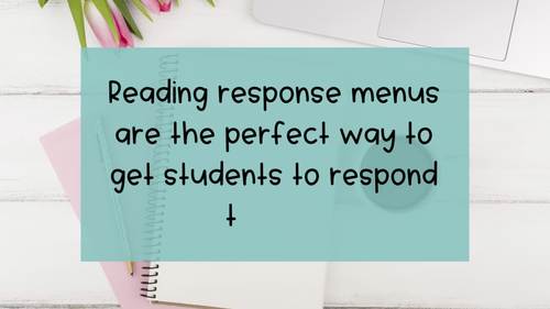 BUNDLE: Menus for reading responses in English & Spanish - centro de ...