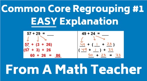 FREE Video - Common Core Addition - Regrouping (Version #1) | TPT