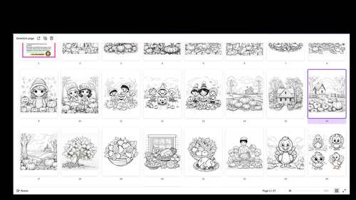 Fall Coloring Sheets: 25 Cozy and Captivating Thankful Autumn Designs