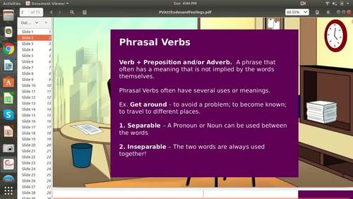Phrasal Verbs Office: Attitudes and Feelings by The English Experience