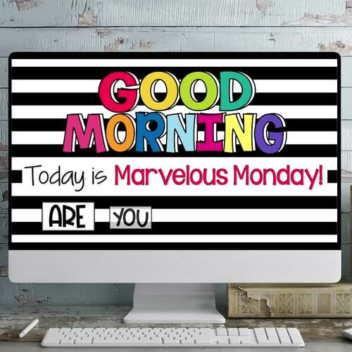 Morning Meetings Animated PowerPoint – Kindergarten (NOV) | Daily ELA ...