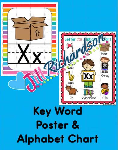 Alphabet Letter X The Science of Reading Preschool Kindergarten 1st ESL ...