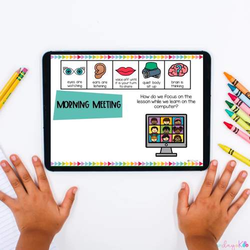 Digital Day in K Plans & Activities Week 26 | Google Slides by My Day in K