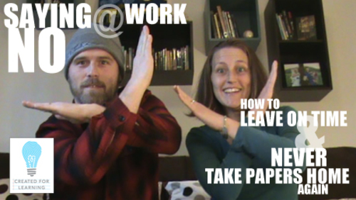 How to Say No at Work to NEVER Take Papers Home Again | TPT