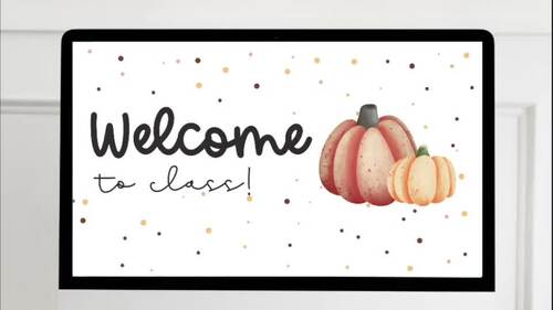 Fall Themed⏐Google Slides ⏐Templates⏐Virtual Classroom | TPT