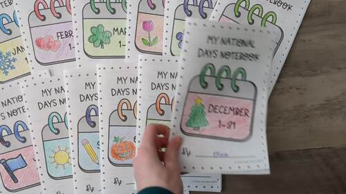 National Days Calendar October Daily Writing Prompts by Llearning Llama