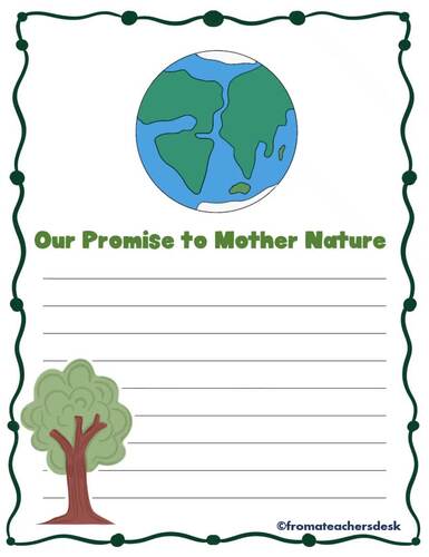 Earth Day April Activity Packet with Wordsearch Crossword Puzzle Color ...