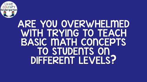 Counting Adapted Books for Special Education - Monthly Themed Growing ...