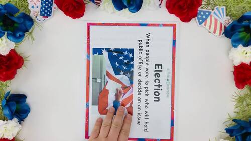 USA Elections Diversified Nonfiction Lesson Text Features Scavenger ...