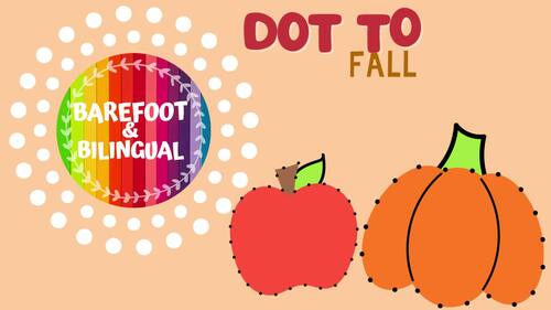Dot to Dot Clipart - Fall Clipart Set | TPT