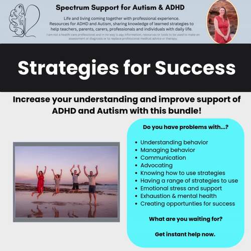 Goal Setting Resources ADHD Support Autism Helper Growth Mindset ...